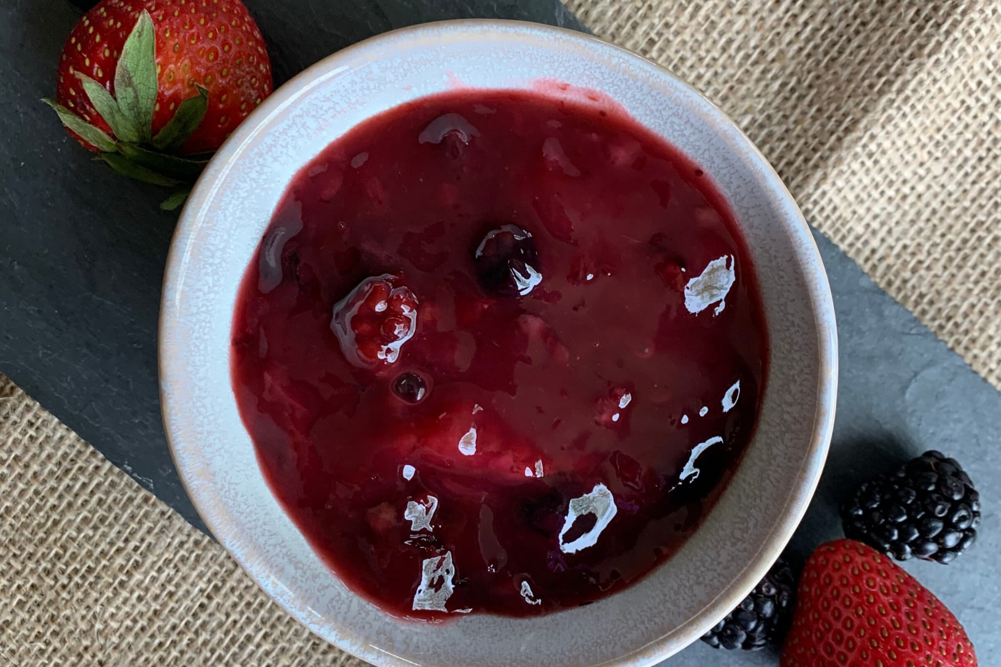 Homemade Berry Sauce – Real Food Well