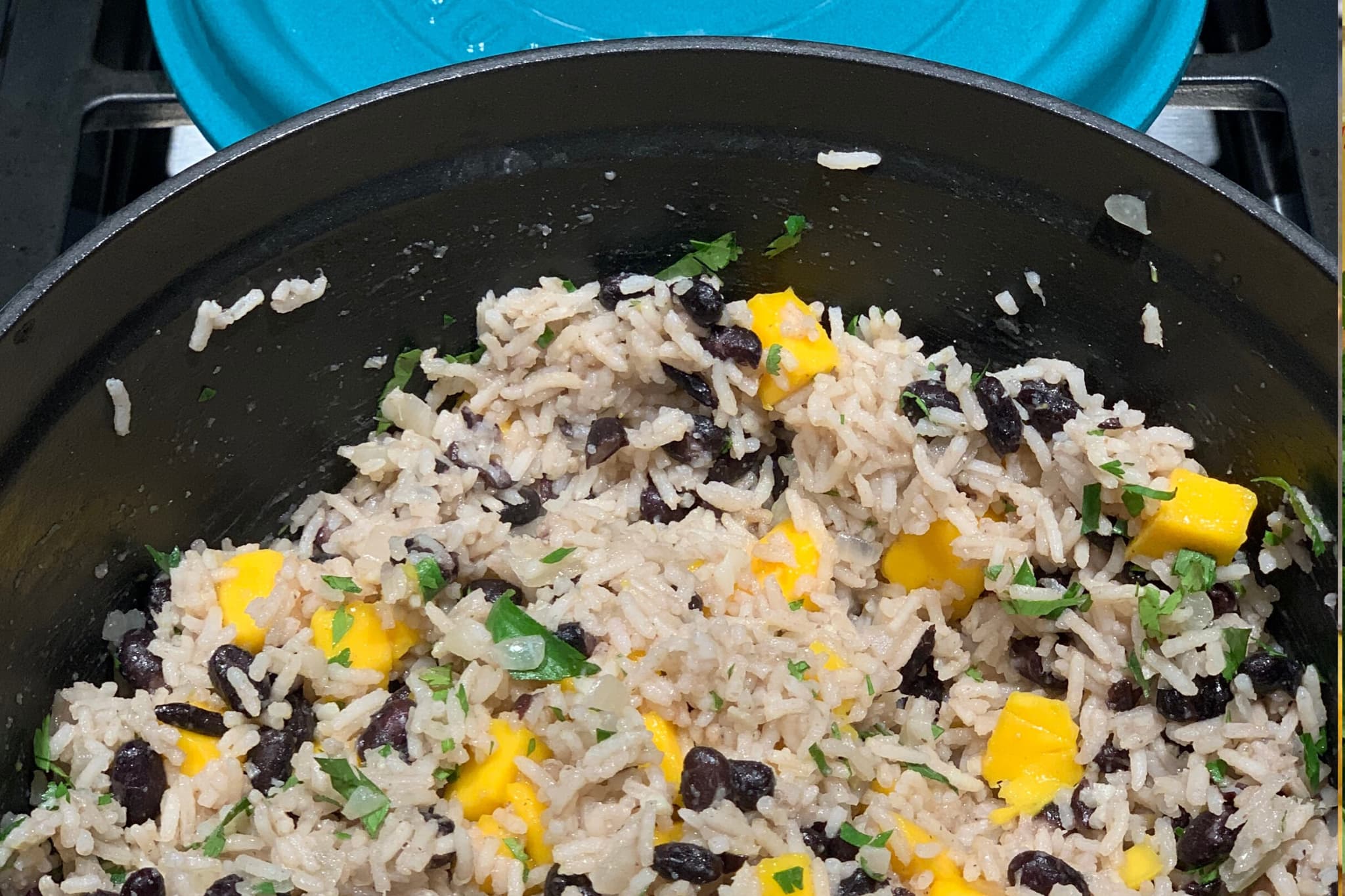 Mango Rice & Black Beans – Real Food Well
