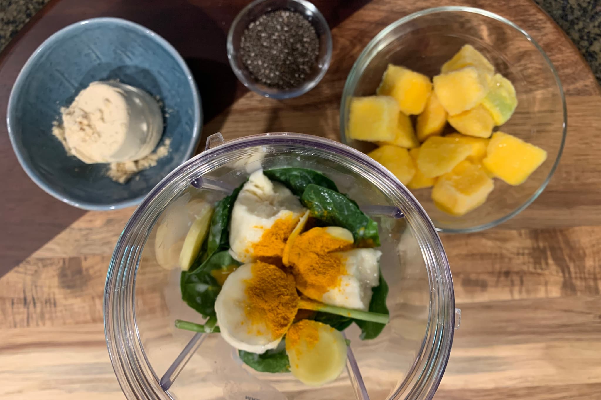 Turmeric Mango Ginger Smoothie – Real Food Well