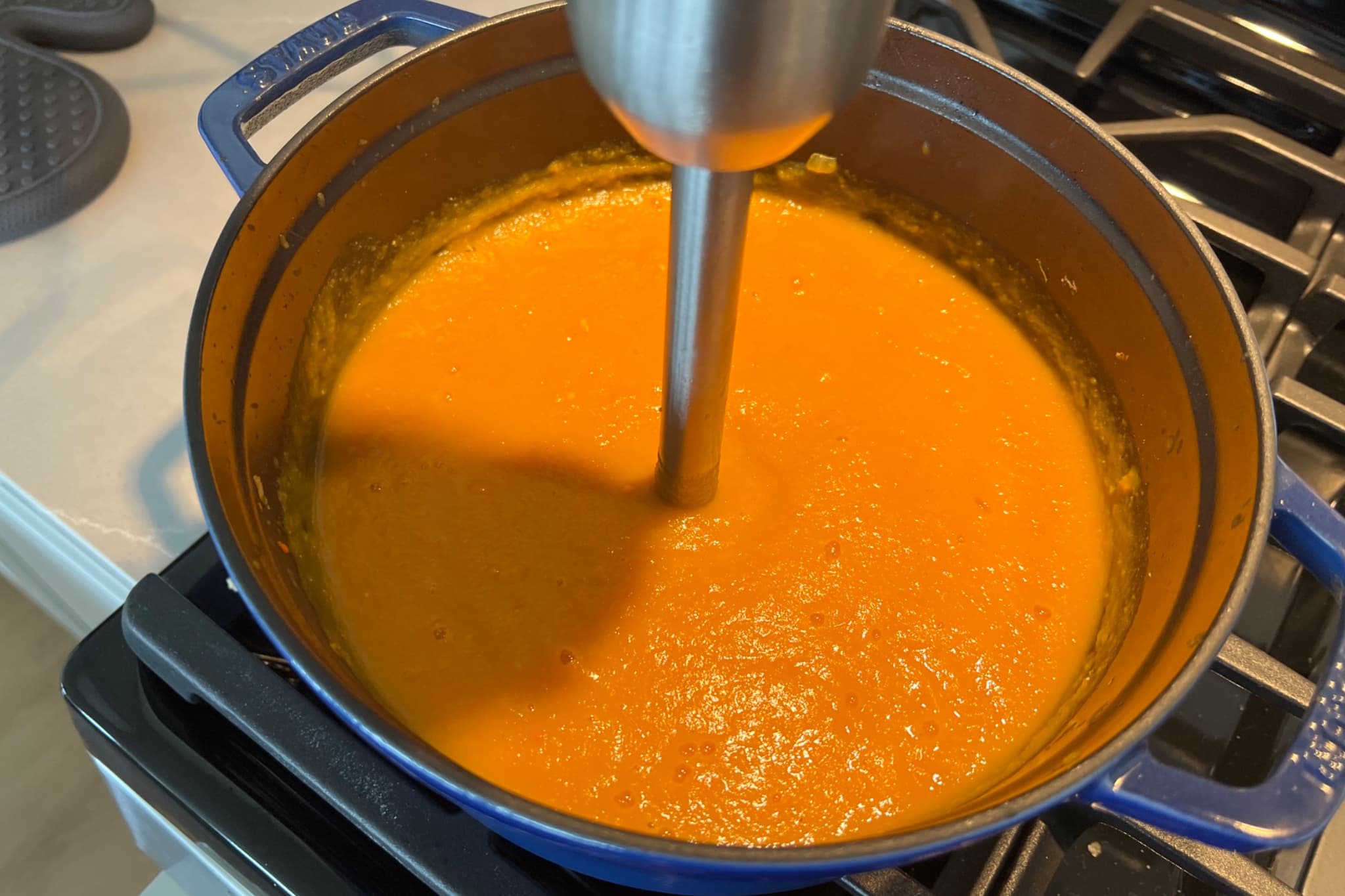 Butternut Squash and Apple Curry and Ginger Pureed Soup – Real Food Well